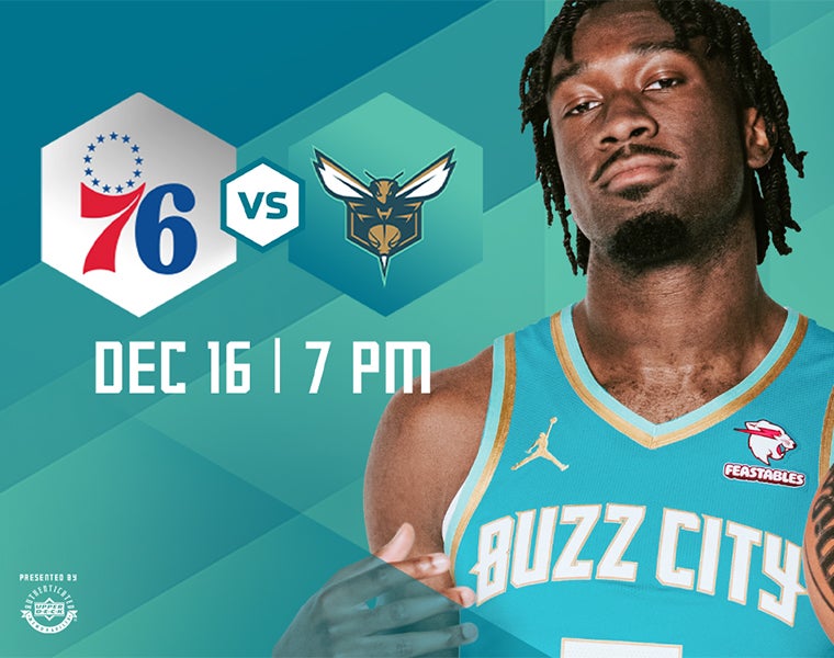 Hornets vs 76ers | Spectrum Center Charlotte