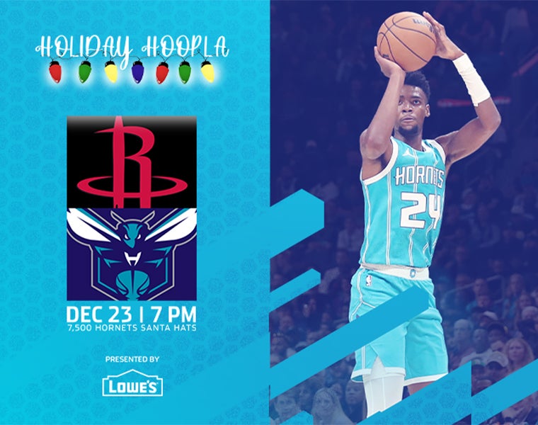 Charlotte Hornets vs Houston Rockets | Spectrum Center Charlotte