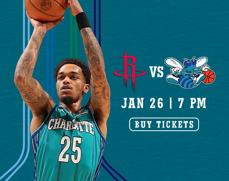 Hornets vs Rockets | Spectrum Center Charlotte