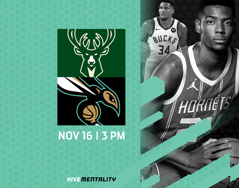 Charlotte Hornets vs Milwaukee Bucks | Spectrum Center Charlotte Charlotte Hornets vs Milwaukee Bucks | Spectrum Center Charlotte