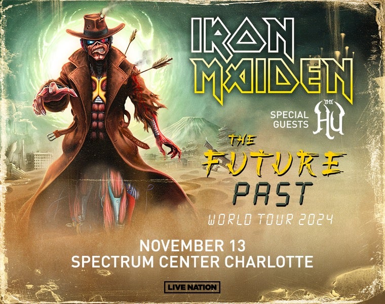 Iron Maiden | Spectrum Center Charlotte