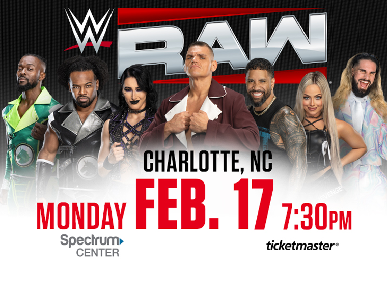 WWE Monday Night Raw | Spectrum Center Charlotte
